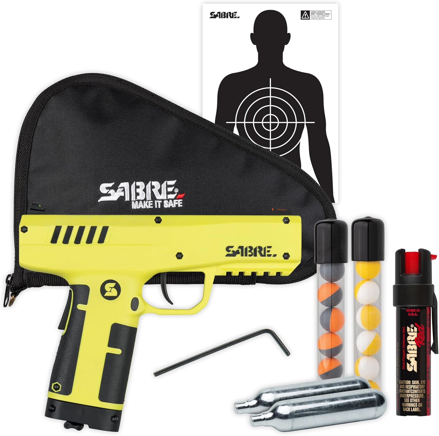 SABRE Home Defense Pepper Projectile Launcher Review: Non-Lethal ...